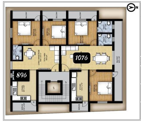 2 Bhk Apartmentsflats In 2bhk Apartment For Sale In Pallikaranai 1076