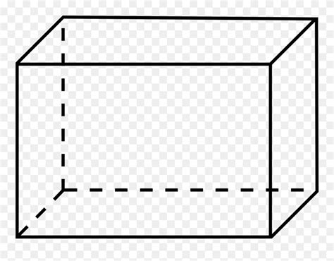 Cuboid Clip Art Black And White Png Download 5511258 Pinclipart