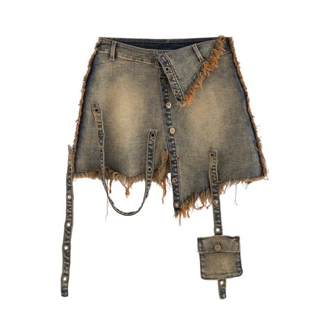 Broken Irregular Shaped Skirt Ap0cene