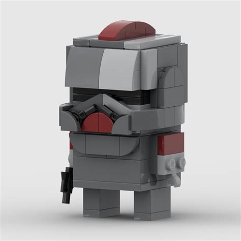Lego Moc Hunter Brickheadz By Kue7heh Rebrickable Build With Lego