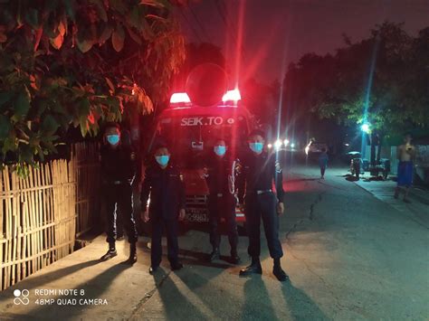 ဆိပ်ကြီးခနောင်တိုမြို့နယ်အတွင်း မီးဘေးကြိုတင်ကာကွယ်ရေး လိုက်လံအသိပေးန