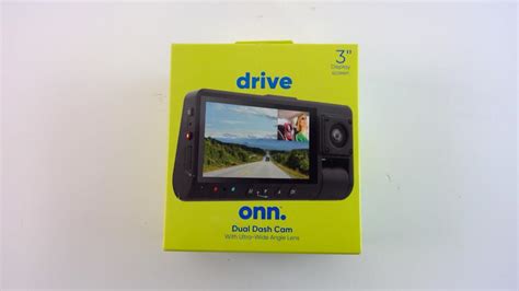 Onn Dual Dash Cam Property Room