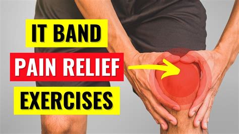 Iliotibial It Band Syndrome Pain Relief Exercises Youtube