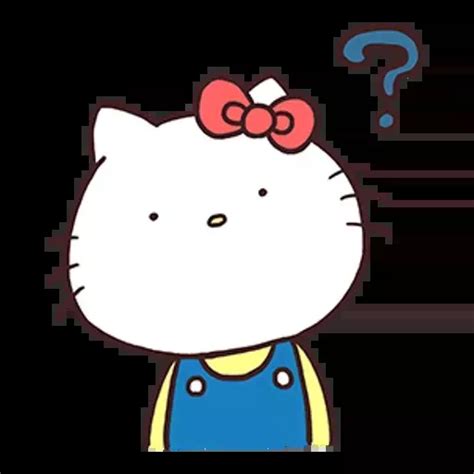 Kitty Sticker 8 Gấu Con Hello Kitty Hình Vui