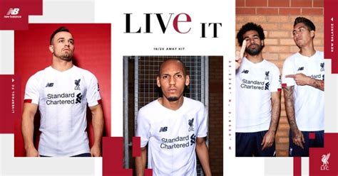 리버풀 2019 20 시즌 어웨이 유니폼 발표