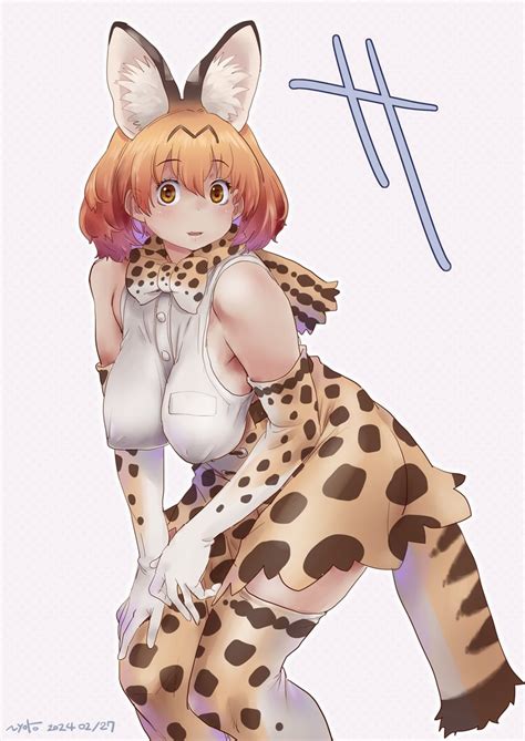 Serval Kemono Friends Drawn By Nyororiso Muyaa Danbooru