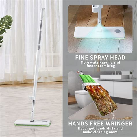 Microfiber Spray Mop For Floor Cleaning Self Wringing Mop