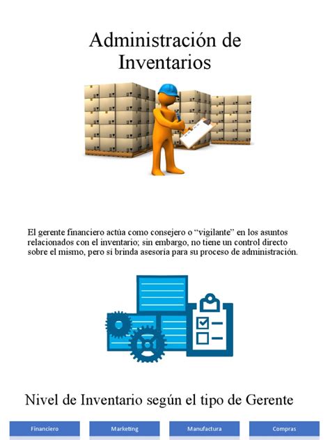 Administración De Inventarios Pdf Inventario Business