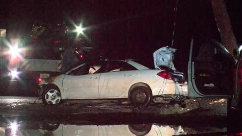 Driver Crashes Into A Power Pole Over 200 Without Electricity In