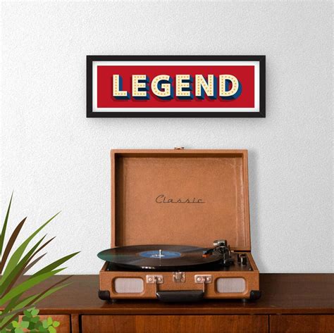 Framed Legend Print By Betty Cassie Django