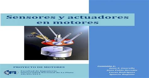 Sensores Y Actuadores En Motores Ar Clasificacion Y Aplicaciones De Los Sensores