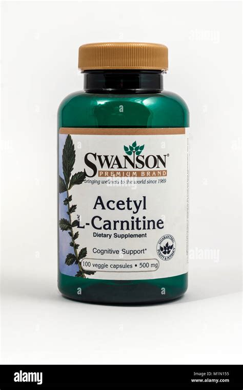 Acetyl L-Carnitine Bottle Stock Photo - Alamy