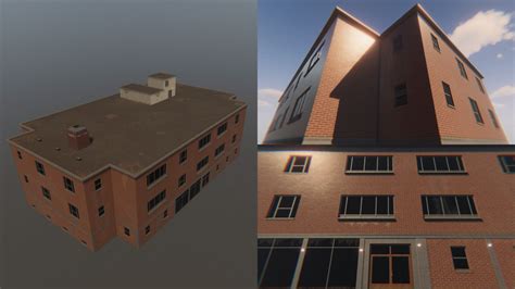HDRP NYC Like City Buildings Set PBR