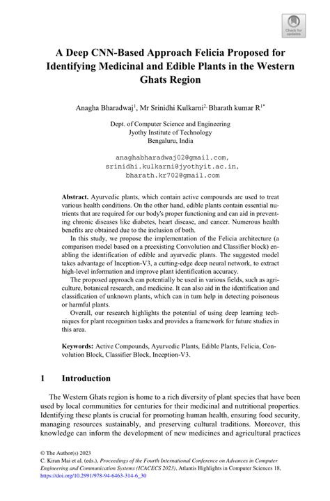 PDF A Deep CNN Based Approach Felicia Proposed For Identifying