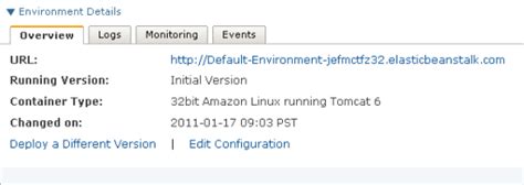 Aws Elastic Beanstalk From The Aws Management Console Aws News Blog