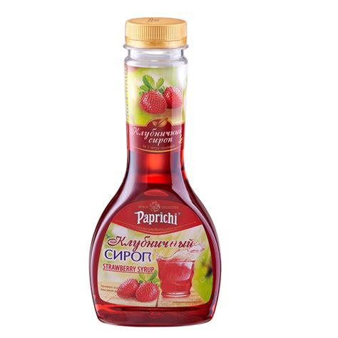 Siro Paprichi - vị dâu tây – Paprichi-Liên Bang Nga