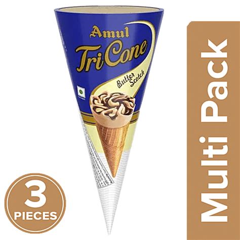 Buy Amul Tricone Butterscotch Ice Cream Online At Best Price Of Rs 105