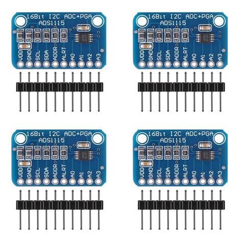 Pcs Ads Bit Channel I C Iic For Raspberry Pi Adc Pga