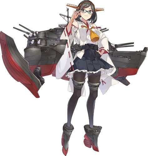 Kirishima And Kirishima Kai Ni Kantai Collection Drawn By Konishi