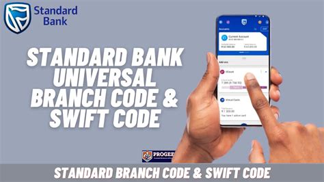 Standard Bank Universal Branch Code And Swift Code 2025
