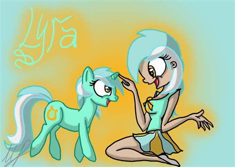 Mlp And Mlh Lyra Heartstring By Monakaliza On Deviantart