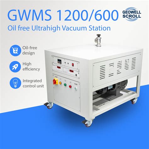 19020gpm Uhv Clean Vacuum Pump Unit Oil Free Vacuum System And Dry