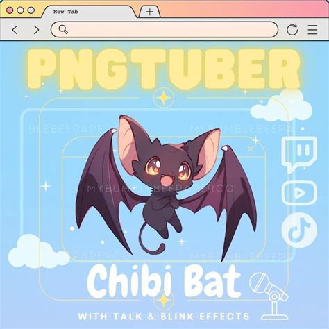 Bat Vtuber Etsy