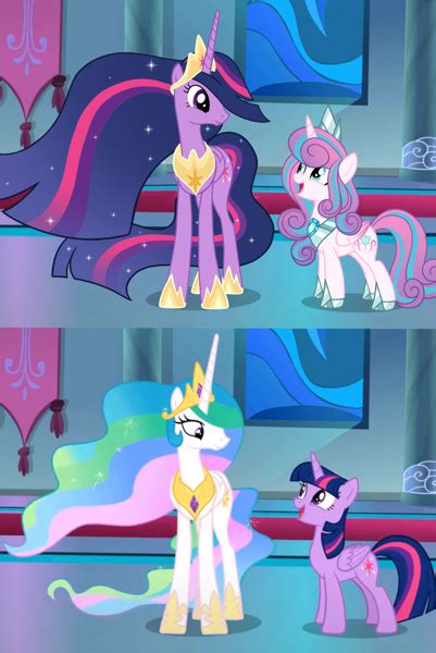 Princess Twilight Sparkle And Princess Celestia