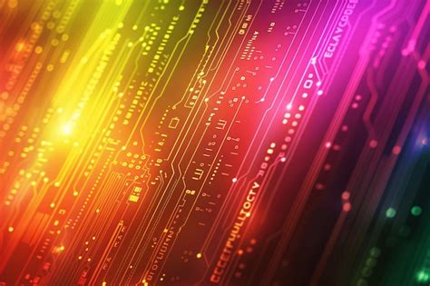 microchip processor background premium ai generated image