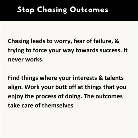 Steve Magness On Linkedin Chase Interests Not Outcomes