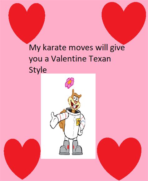 Sandy Cheeks Valentine Card By Cozyglow Sweetie Tf On Deviantart