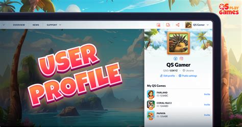 qsgames the public profile