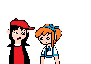 Heres A Drawing Of Louie And Cecilia From Were Back A Dinosaurs
