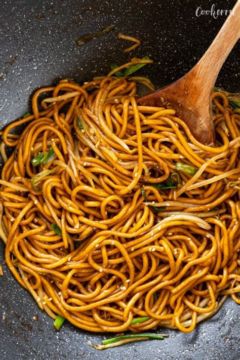 10 Minute Pan Fried Noodles Cookerru