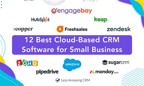 12 Best Cloud Based CRM Software For Small Business