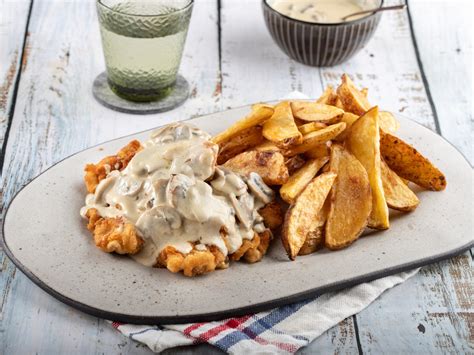 Σνίτσελ χοιρινό αλα κρέμ Γιώργος Τσούλης