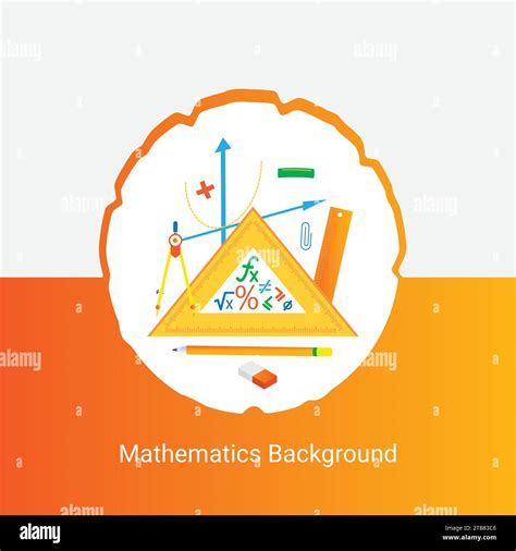 Mathematical Geometric Formulas Abstract Background Stock Vector Image And Art Alamy