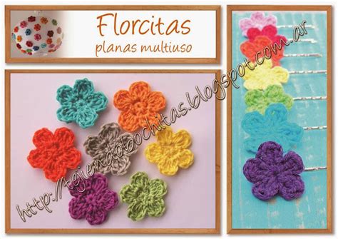 Tejiendo Bochitas Flores Y Mas Flores Al Crochet Para Que Decores Lo Que Quieras