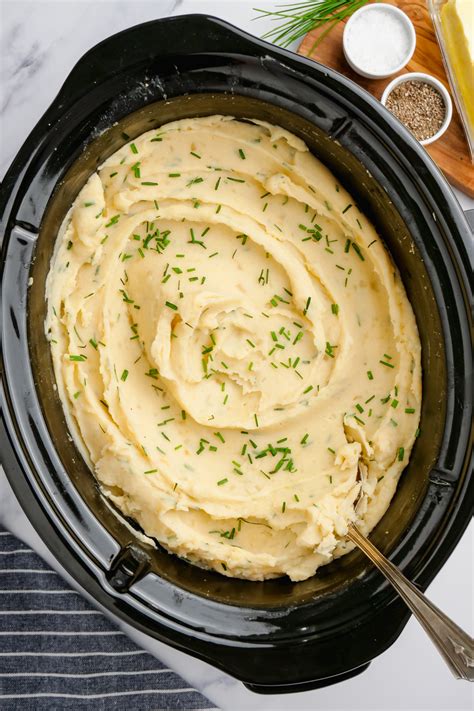 Slow Cooker Mashed Potatoes Easy Peasy Meals