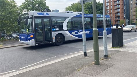 Scania N230UB OmniCity Metrobus Fastway Sliver 6630 YN08 DFV Route
