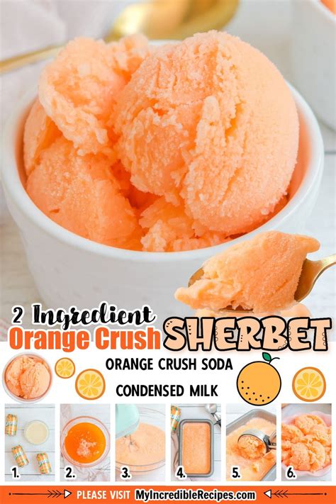 Orange Crush Sherbet 🧡 🧡 Cool Incredible Recipes Facebook