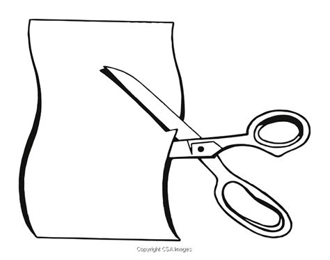 Scissors Cutting Paper