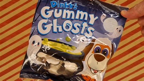 Dinkys Gummy Ghosts Spirit Halloween Gummies Halloween