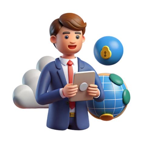 Wonderful Minimalist Global Cloud Computing Security Tablet Access Data