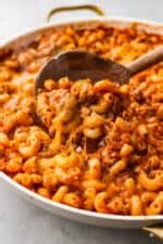 Beefaroni Recipe The Recipe Critic