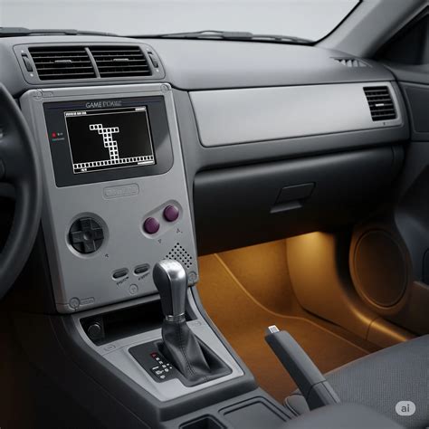 Retro Game Console Car Interiors Driving Nostalgia Into The Future