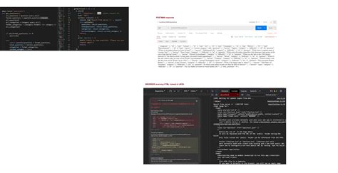 Reactjs Postman Client Send Correct Json Response But The Chrome