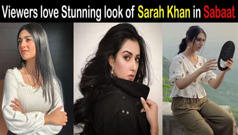 Gorgeous Look Of Sarah Khan In Drama Sabaat Showbiz Hut