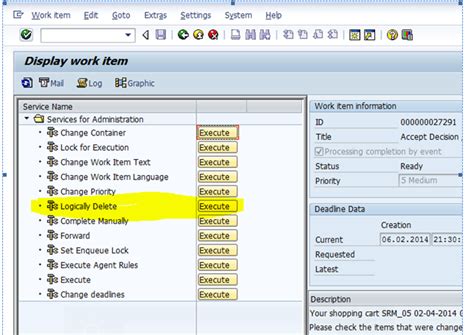 Different Methods For Handling Work Items In Err Sap Community