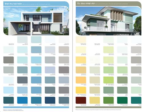Bảng Màu Sơn Dulux Ngoài Trời Ngoại Thất Dulux Weathershield 2024